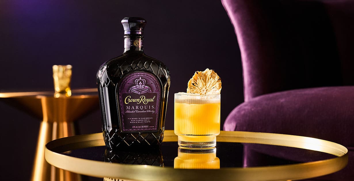 Crown Royal Launches Rum-Finished Marquis Blended Canadian Whisky