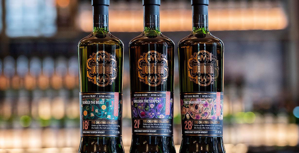 SMWS Releases Tales of the Worm Tub Whisky Collection
