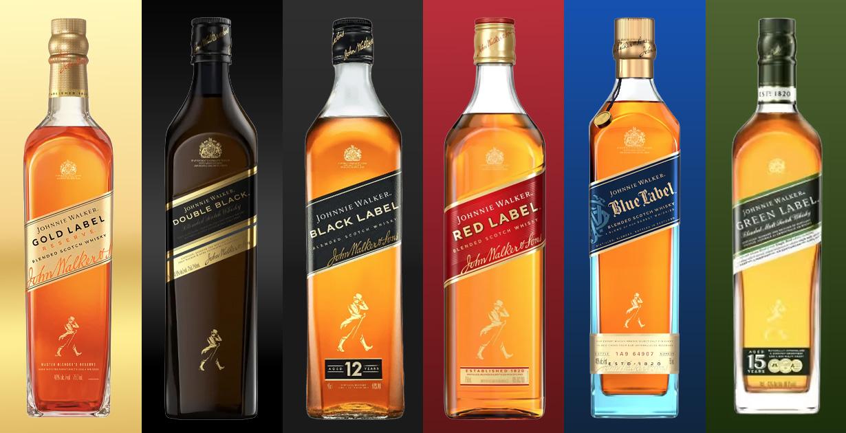 Johnnie Walker Bottles, Ranked From Worst To Best By Experts