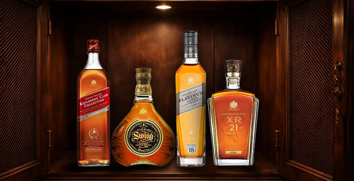 Lost Johnnie Walker Labels: Discontinued Expressions