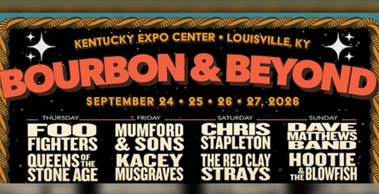 Bourbon & Beyond 2026: Largest Lineup Ever With 100+ Artists
