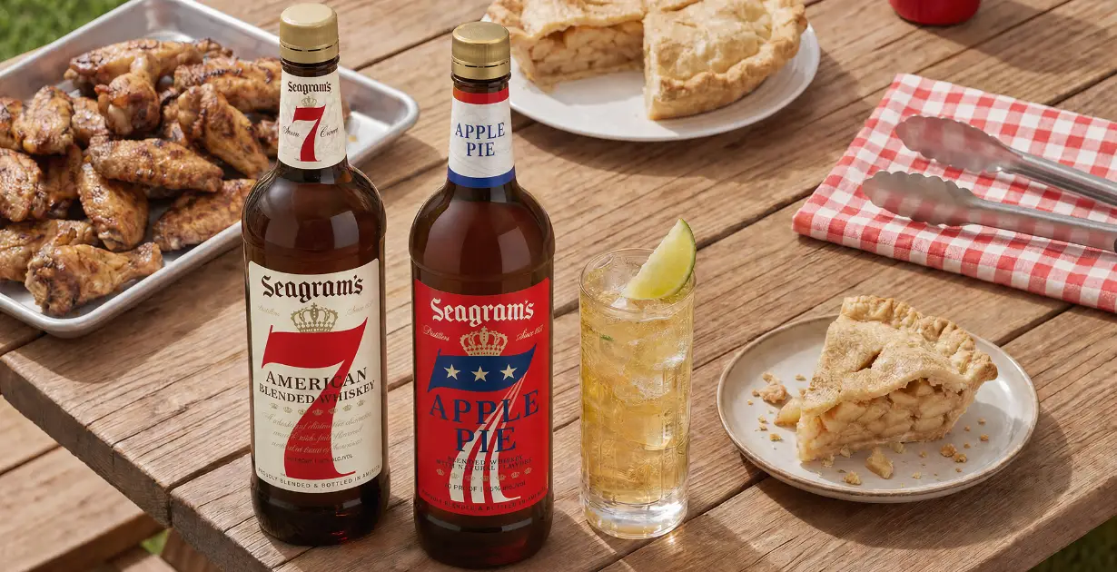 Seagram's 7 Crown Launches Apple Pie Flavored Whiskey