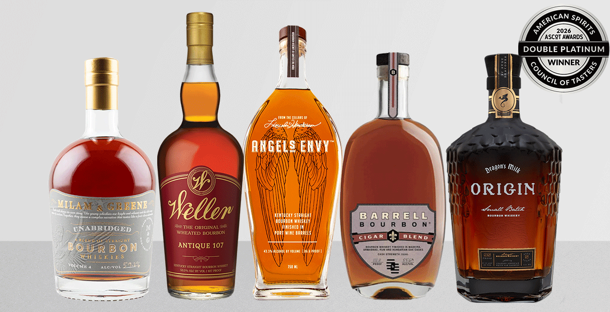 2026 ASCOT Awards: All Double Platinum Bourbon Winners