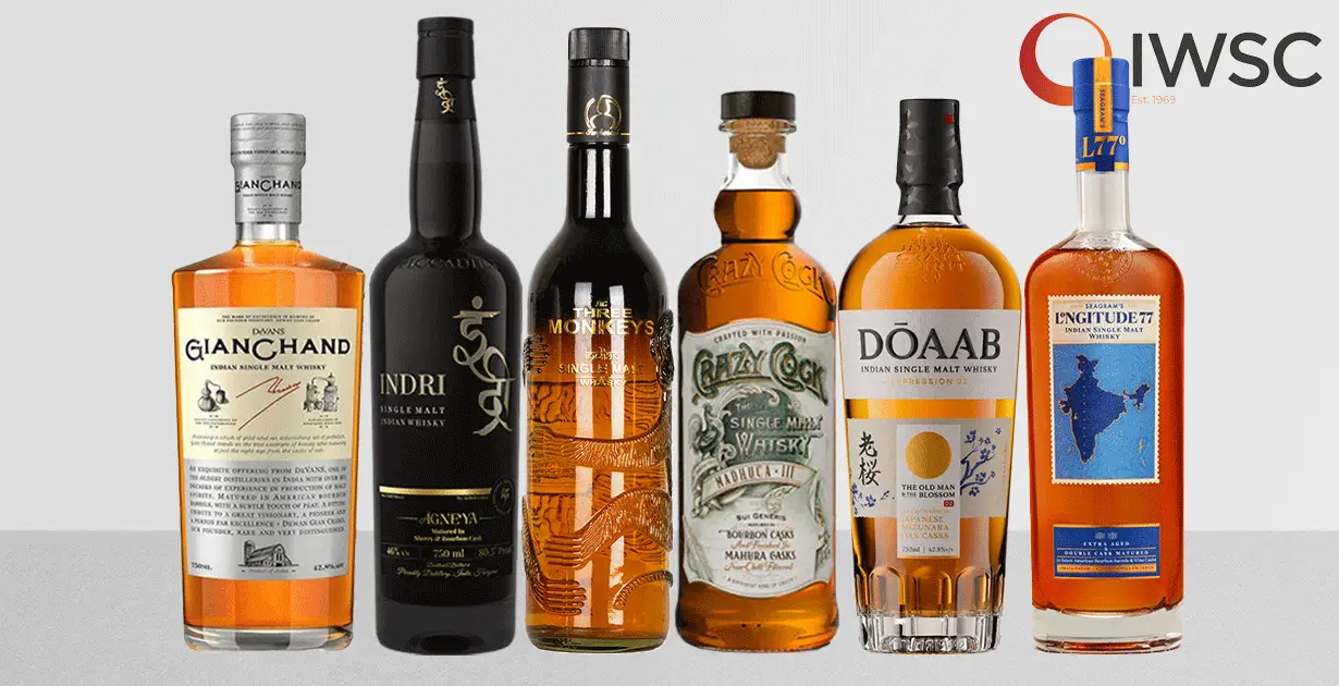 IWSC 2026: Top Indian Single Malts Ranked by Score