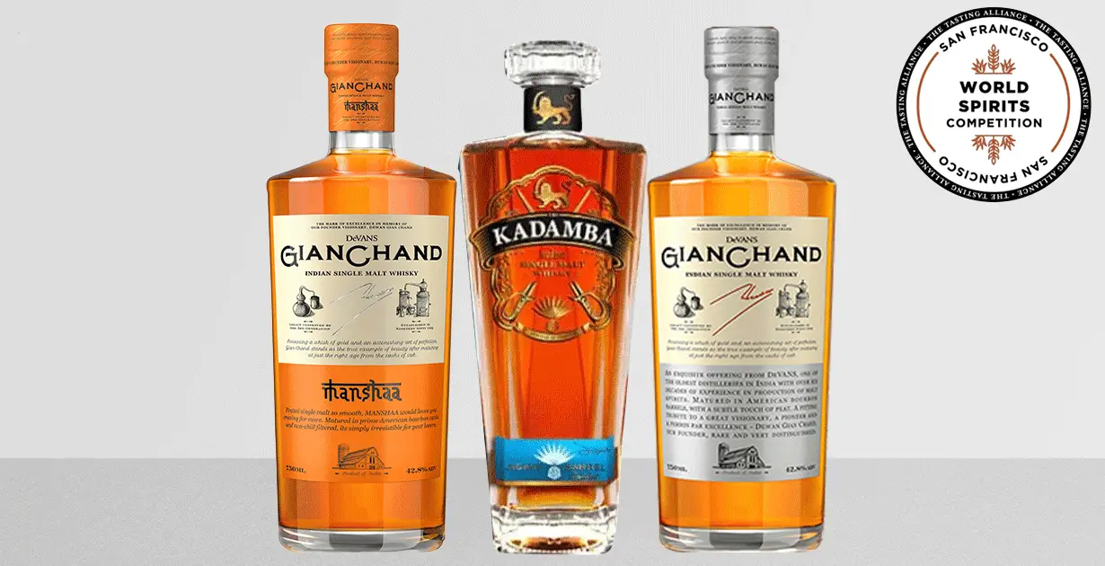 SFWSC 2026: The 3 Indian Whisky Medal Winners