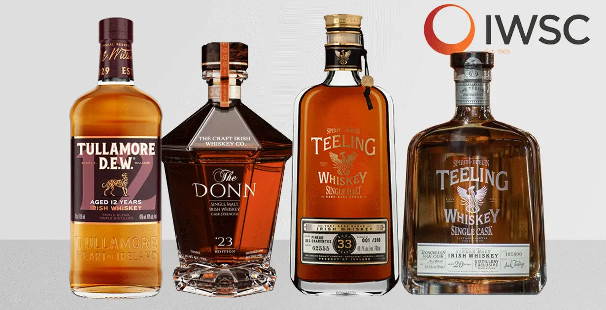 The Best Irish Whiskeys That Scored 98 at IWSC 2026